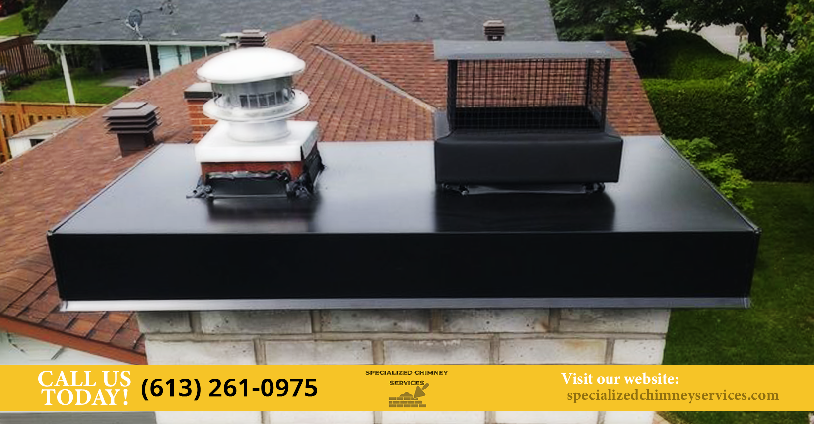 Chimney Chase Covers and Chimney Caps | Chase Covers Install